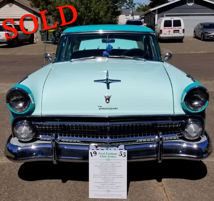 Classified Ads - 1979 and Older Cars For Sale - 1955 Ford Fairlane Club ...